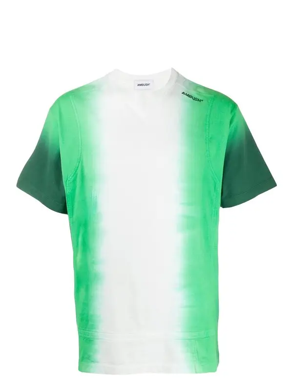 AMBUSH Gradient Print T-shirt - Green