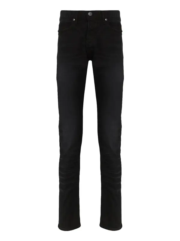 John Elliott The Cast 2 Slim-fit Jeans - Black