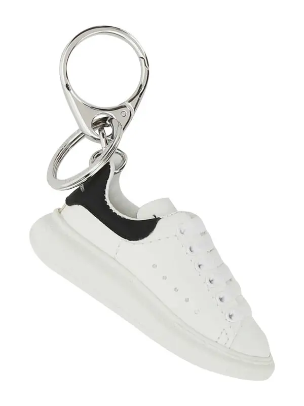 Alexander McQueen Oversized Sneaker Keyring - White