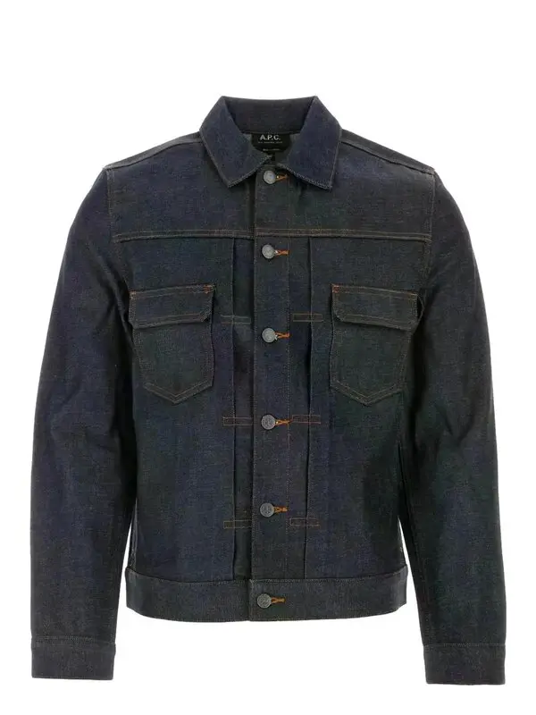 A.p.c. Classic Denim Jacket - Blue
