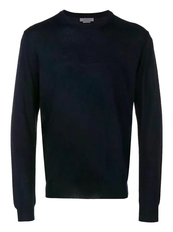 Corneliani Crew Neck Sweater - Blue