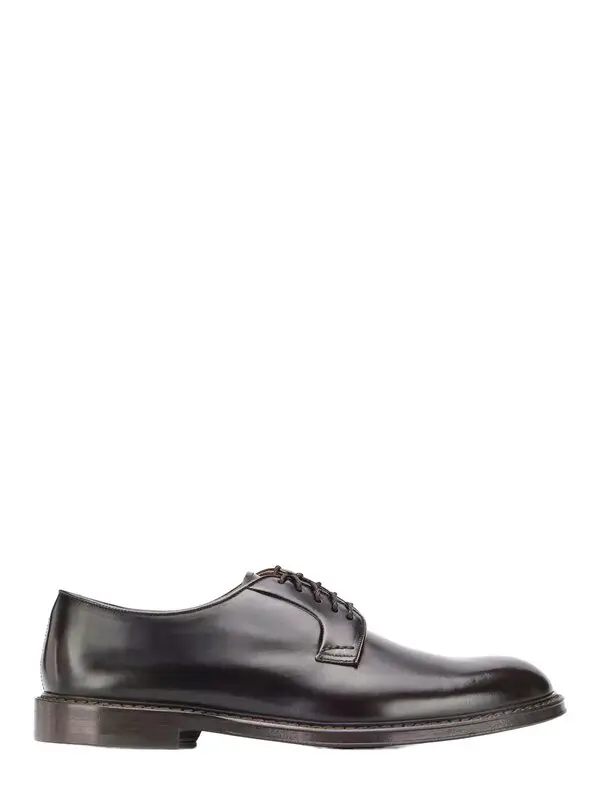 DOUCAL'S Leather Oxford Shoes - Brown