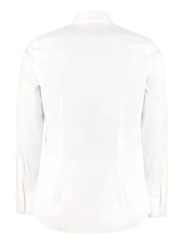 Prada Slim-fit Poplin Shirt - White