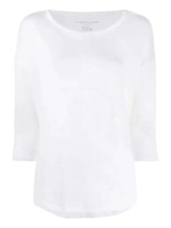 Majestic Filatures Boxy Fit T-shirt - White