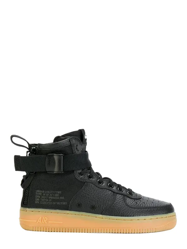 Nike Sf Af1 Mid Sneakers - Black