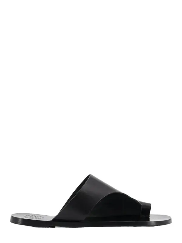 ATP ATELIER Rosa Cutout Sandals - Black