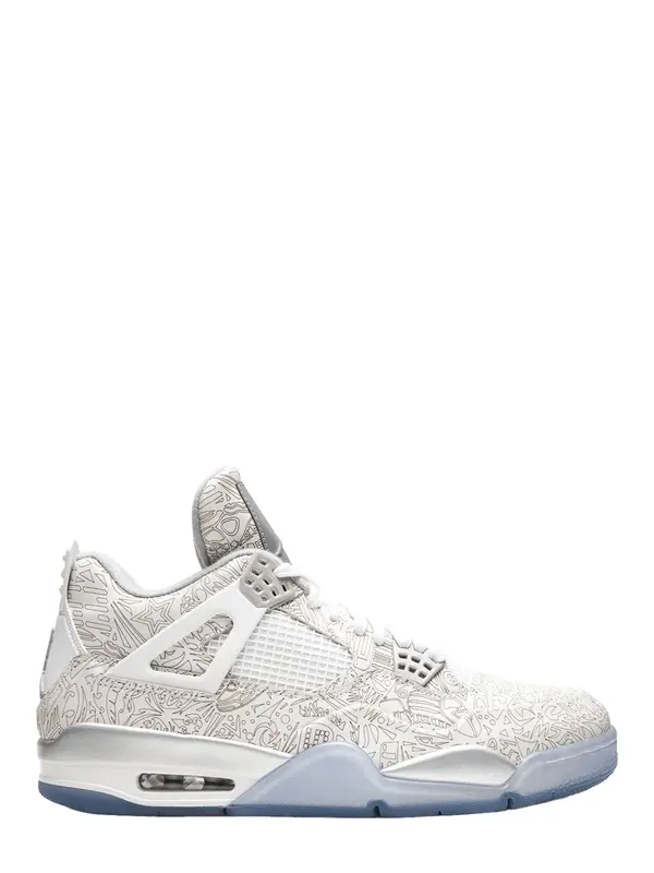 JORDAN Air 4 Retro Laser 30th Anniversary Sneakers - White