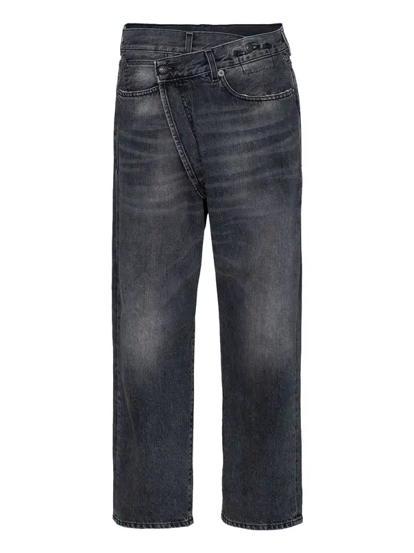 R13 Cross Over Jeans - Black