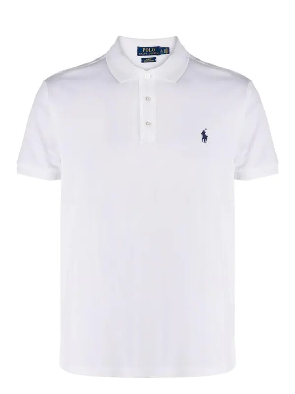 Polo Ralph Lauren Piqué Polo Shirt - White