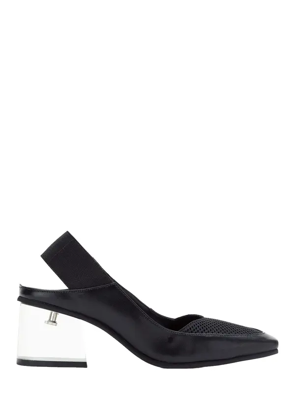 STUDIO CHOFAKIAN Slingback Pumps - Black
