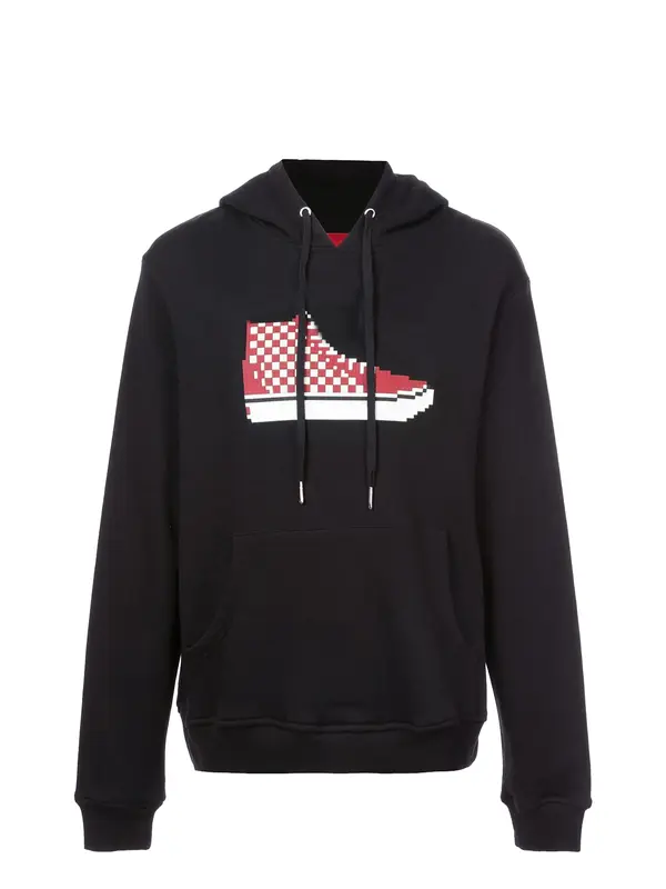 MOSTLY HEARD RARELY SEEN Hi-top Print Hoodie - Black