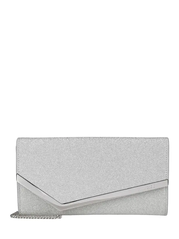 JIMMY CHOO Emmie Clutch - Grey