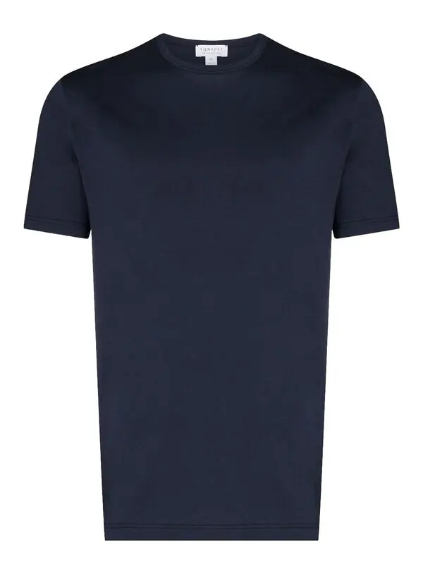 Sunspel Classic Short-sleeve T-shirt - Blue
