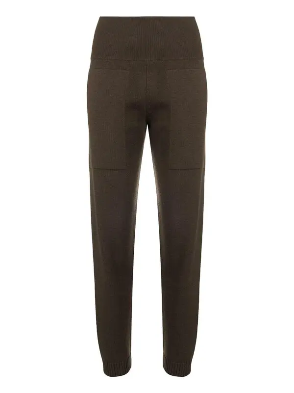 Hermès Knitted Trousers - Brown