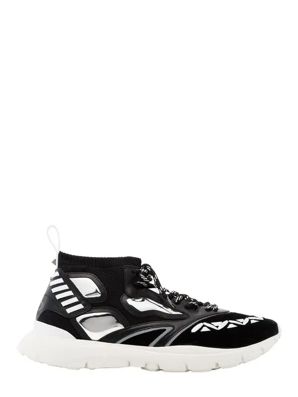 Valentino Garavani Heroes Reflex Sneakers - Black