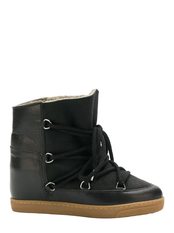Isabel Marant Nowles Snow Boots - Black