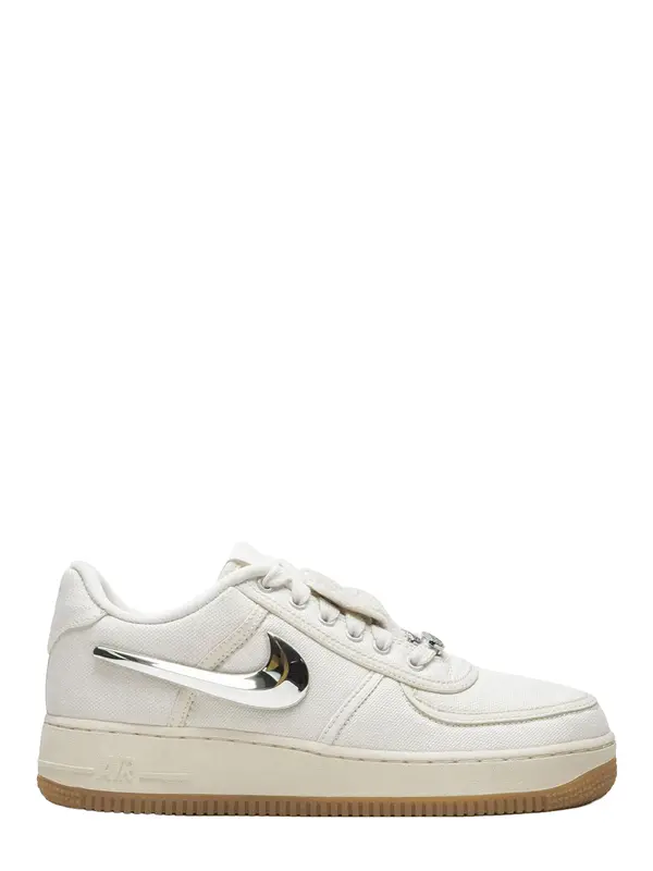 Nike X Travis Scott Air Force 1 Low Sneakers - White