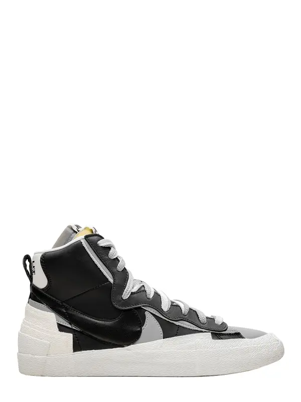 Nike X Sacai Blazer Mid High-top Sneakers - Black