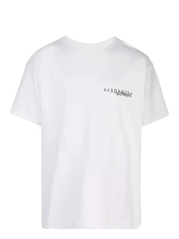 Readymade Boxy Fit Logo Print T-shirt - White