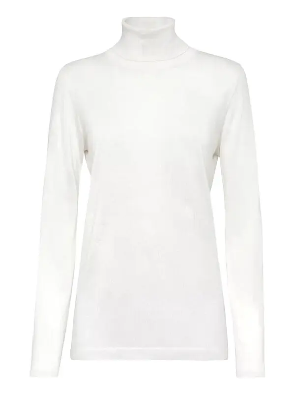 Brunello Cucinelli Long Sleeve T-shirt - White