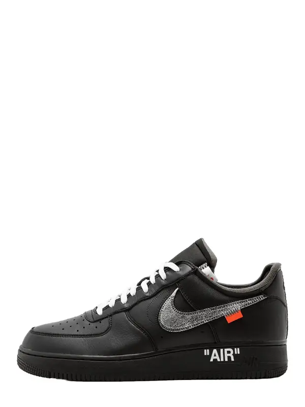 Nike X Off White Air Force 1 '07 Virgil Moma Sneakers - Black