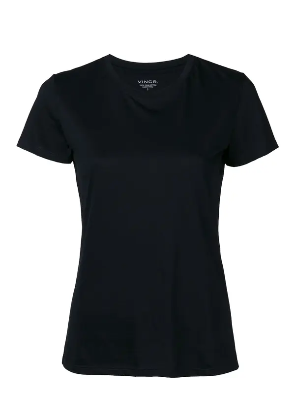 Vince Round-neck T-shirt - Black