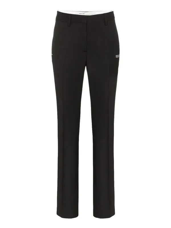 Off-White Tailored Trousers - Black