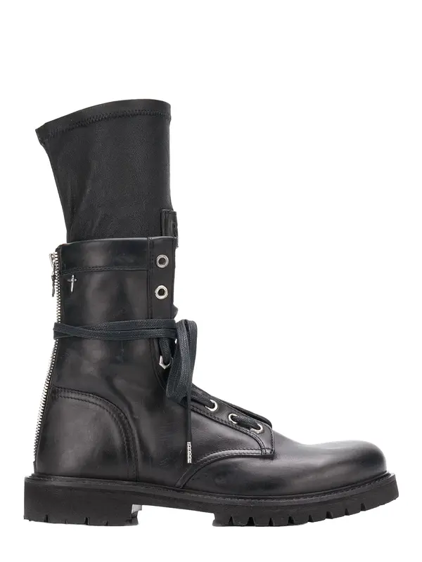 RtA Sock Style Boots - Black