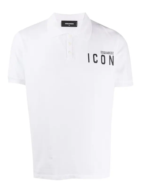 Dsquared2 Icon Polo Shirt - White