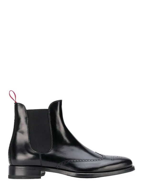 SCAROSSO Dario Chelsea Boots - Black