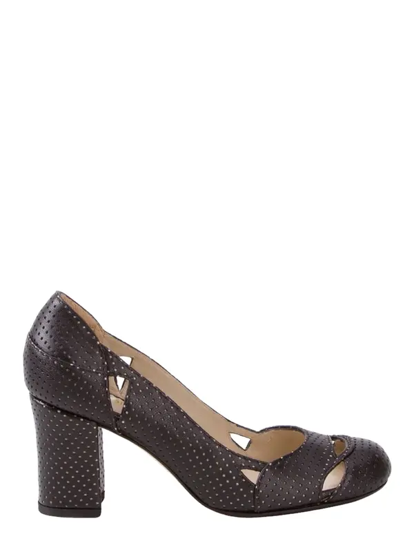 STUDIO CHOFAKIAN Leather Pumps - Black