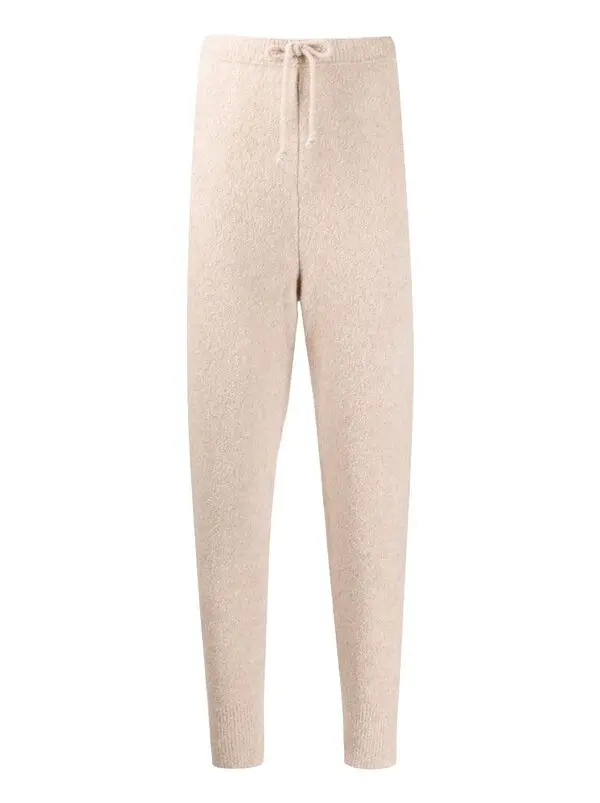 Nanushka Coba Knit Track Pants - Neutrals