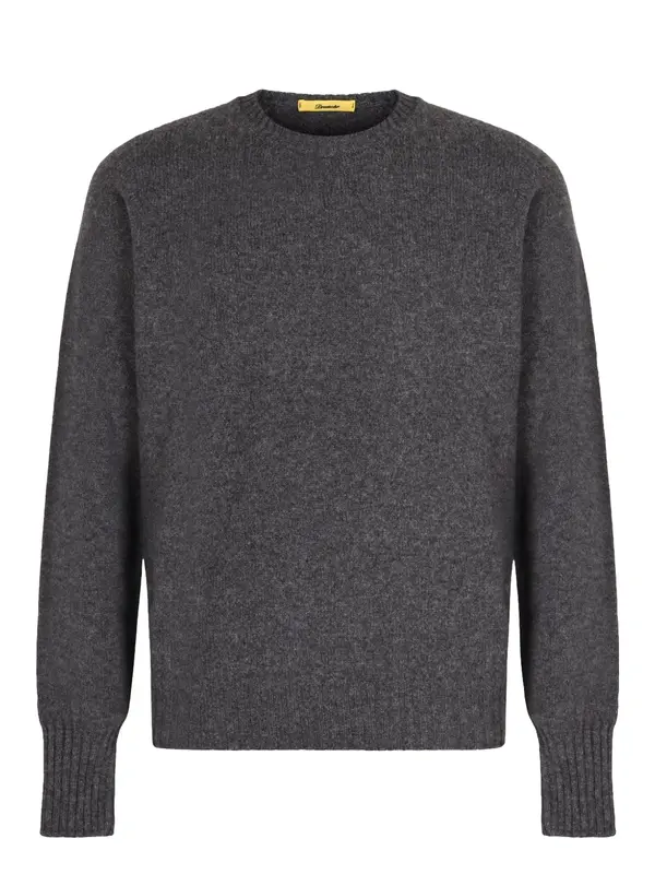 DRUMOHR Mélange-effect Jumper - Grey