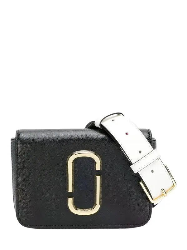 Marc Jacobs Hip Shot Logo Strap Belt Bag - Black