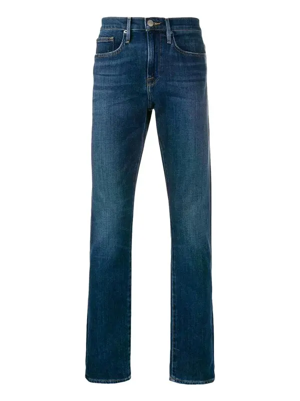 FRAME Straight Leg Jeans - Blue