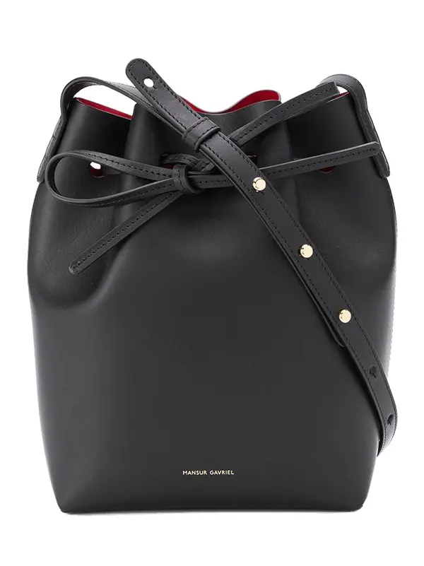 MANSUR GAVRIEL Mini Bucket Bag - Black