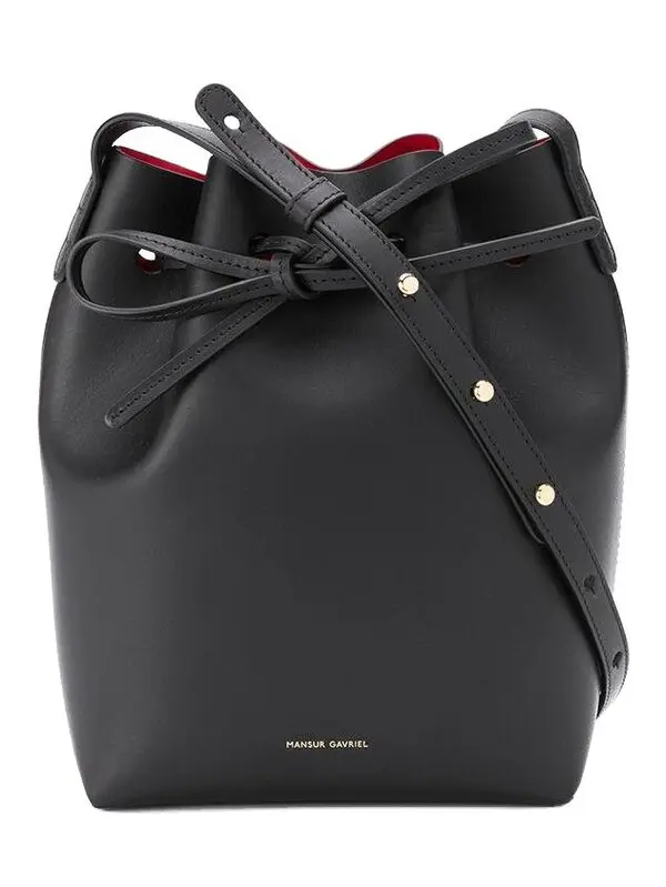 MANSUR GAVRIEL Mini Bucket Bag - Black