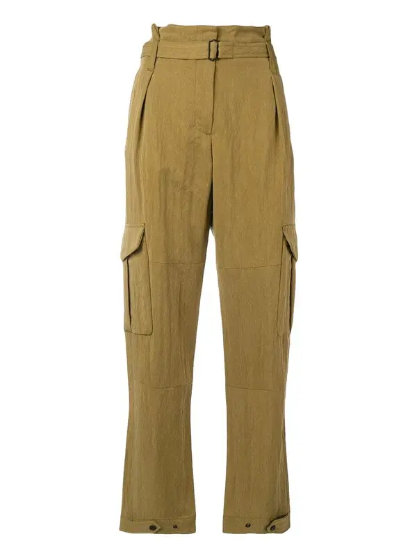 Rag & Bone Tilda Cargo Trousers - Green