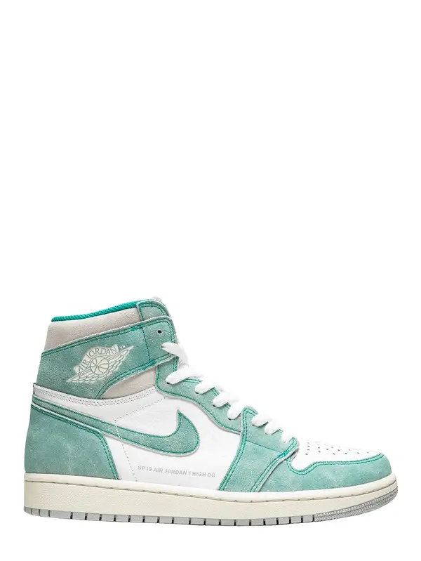 JORDAN Air 1 Retro High Og Turbo Sneakers - Green