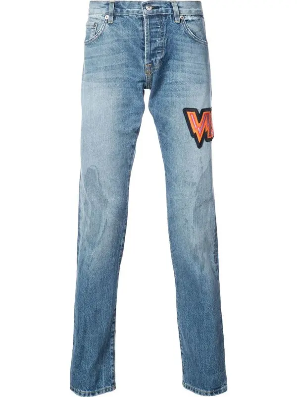VISITOR ON EARTH Relaxed Fit Jeans - Blue