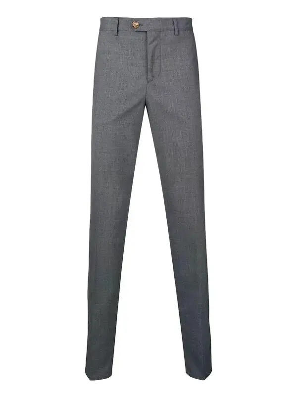 Brunello Cucinelli Slim-fit Tailored Trousers - Grey
