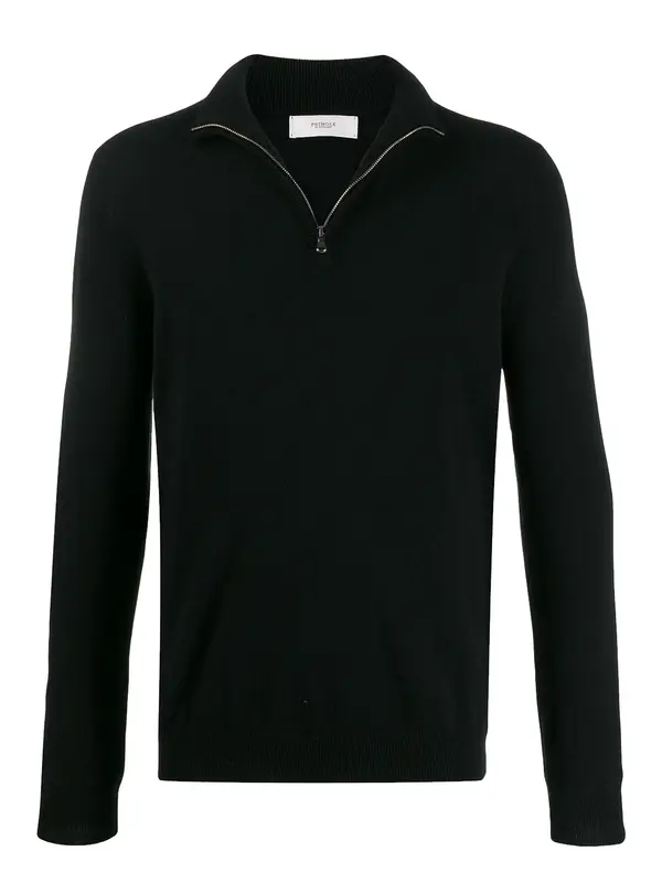 Pringle Of Scotland Half-zip Jumper - Black