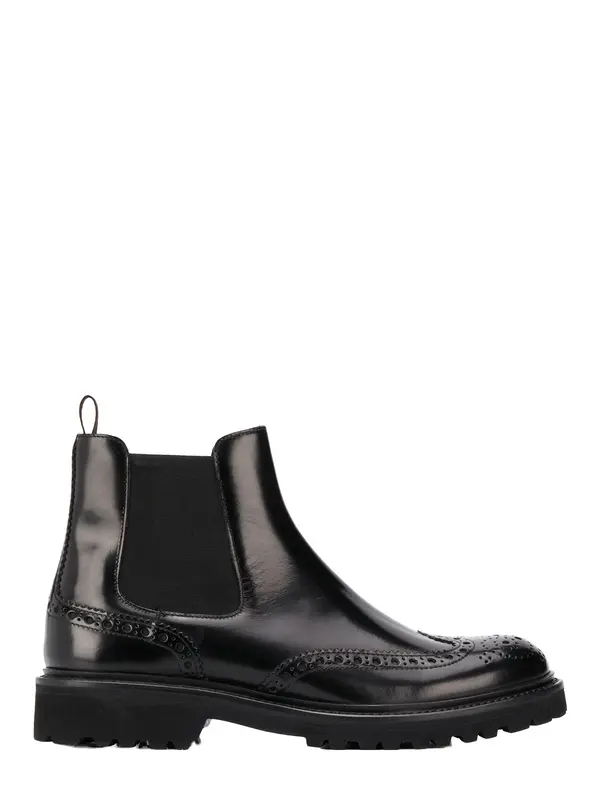 SCAROSSO Poppy Chelsea Boots - Black