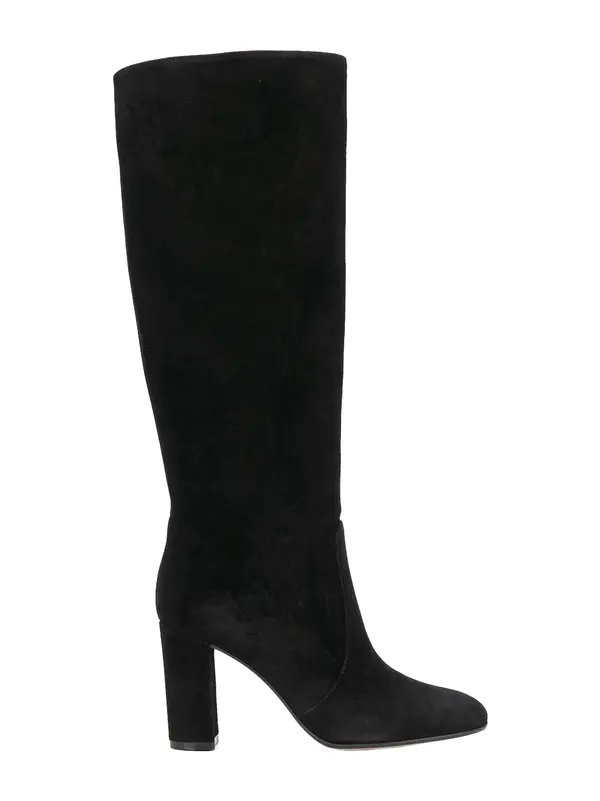 GIANVITO ROSSI Glen 85mm Knee-high Boots - Black
