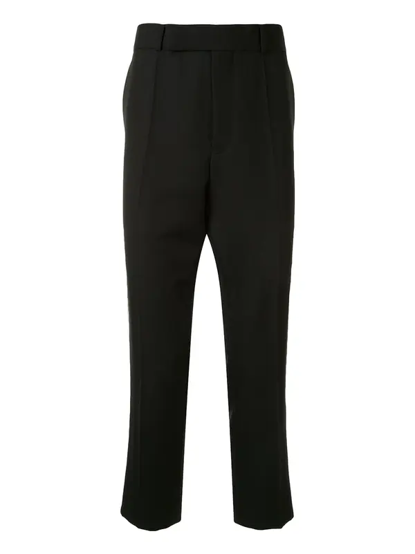 HAIDER ACKERMANN Chain Detail Trousers - Black