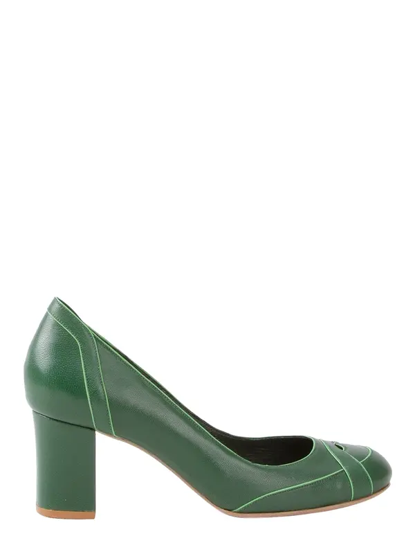 STUDIO CHOFAKIAN Mid-heel Pumps - Green