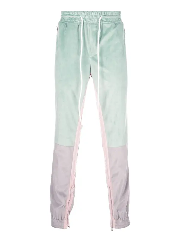 GOD'S MASTERFUL CHILDREN Velvet Retro Trousers - Green