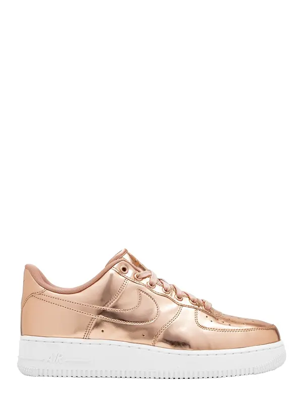 Nike Air Force 1 Sp Metallic Bronze Sneakers - Pink