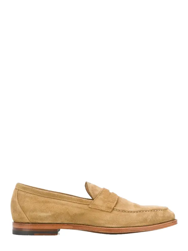 SCAROSSO Stefano Almond-toe Loafers - Neutrals