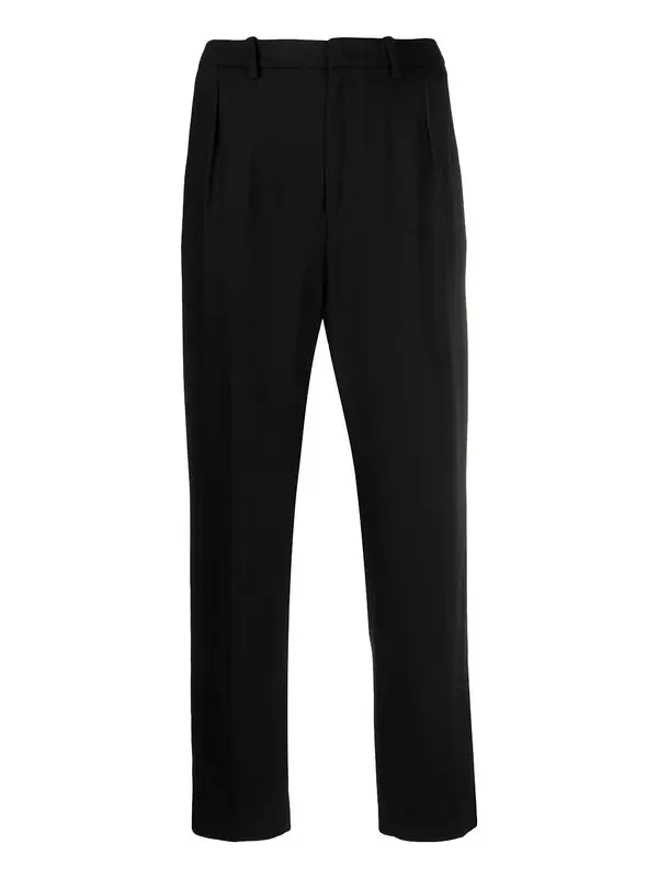 DONDUP High-waisted Straight-leg Jeans - Black